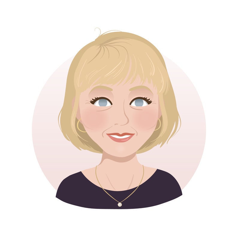 Custom Avatar Illustration Digital Avatar Social Media Icon - Etsy