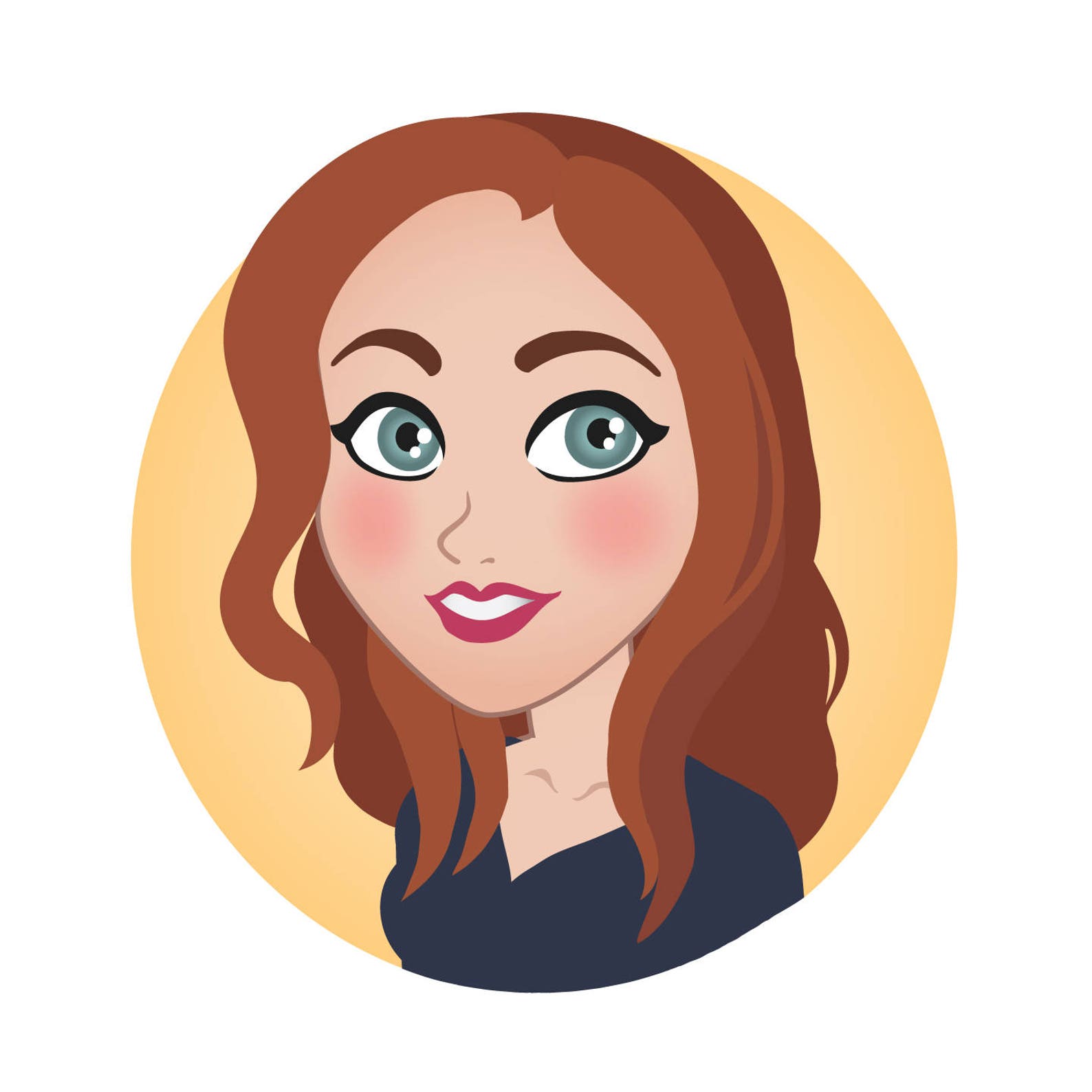 Custom Profile Avatar Illustration Digital Avatar Social - Etsy