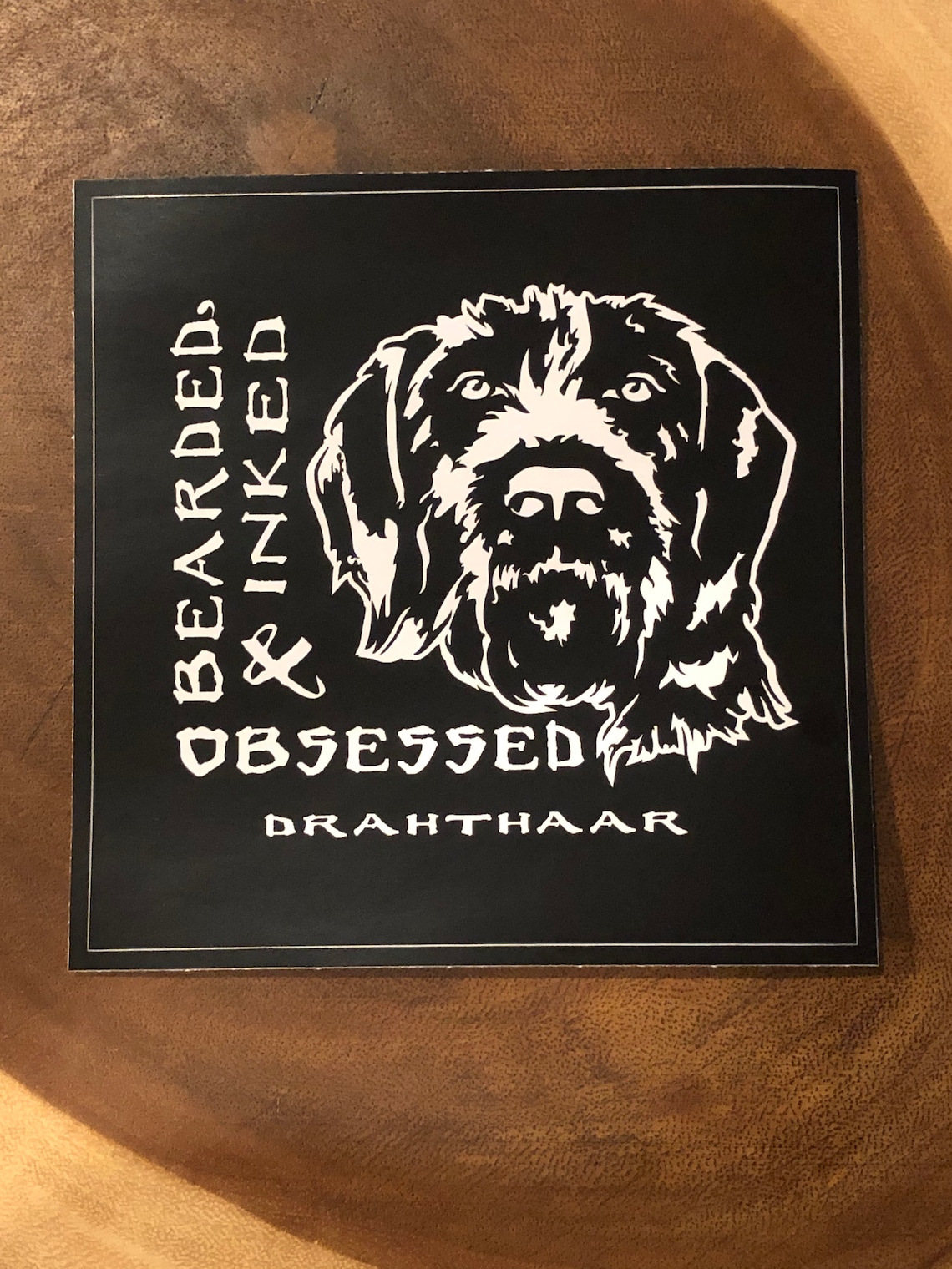 Bearded Beast All Weather Sticker/ Decal - Etsy