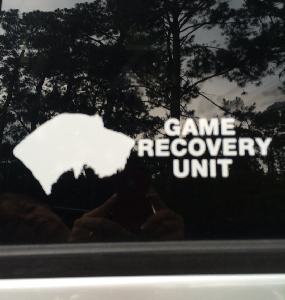 GAME RECOVERY DECAL Vinyl Decal Head Only - Etsy