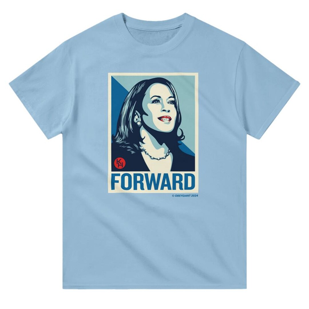 FORWARD Kamala Harris by OBEYGIANT light Colors - Etsy