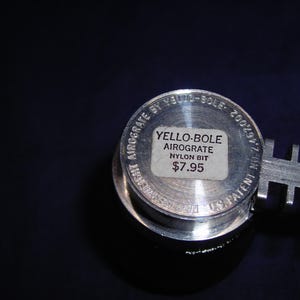 New Non-smoked YELLO-BOLE AIROGRATE Aluminum Radiator Pipe Featherweight Nylon Bit Sandblasted ...