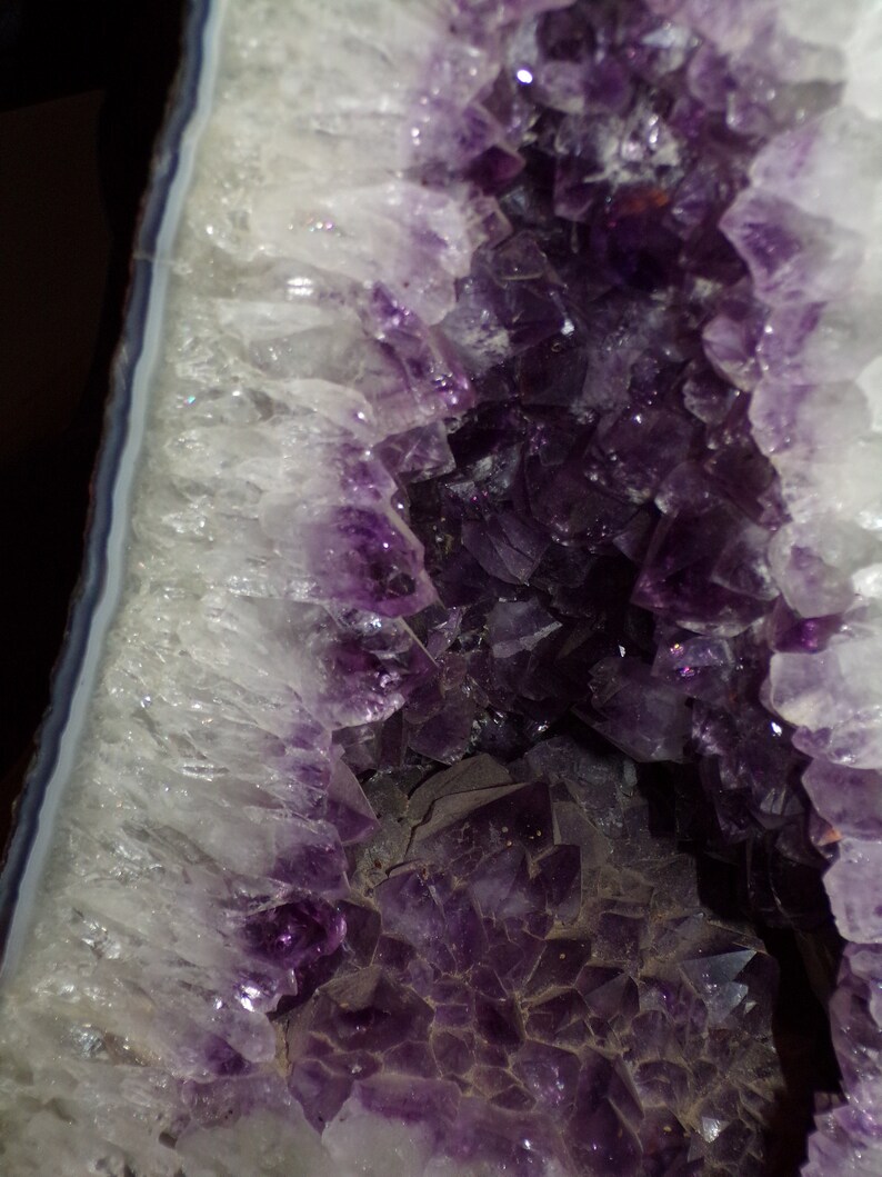 AMETHYST CRYSTAL Purple CATHEDRAL Large Crystals, 62 Pounds ...