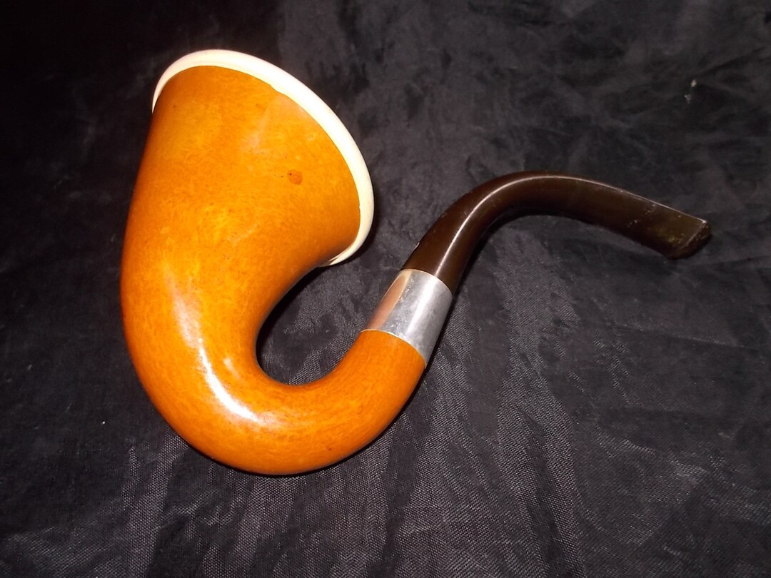 Vintage KAYWOODIE CALABASH Gourd Pipe MEERSCHAUM Bowl From the 1950's ...