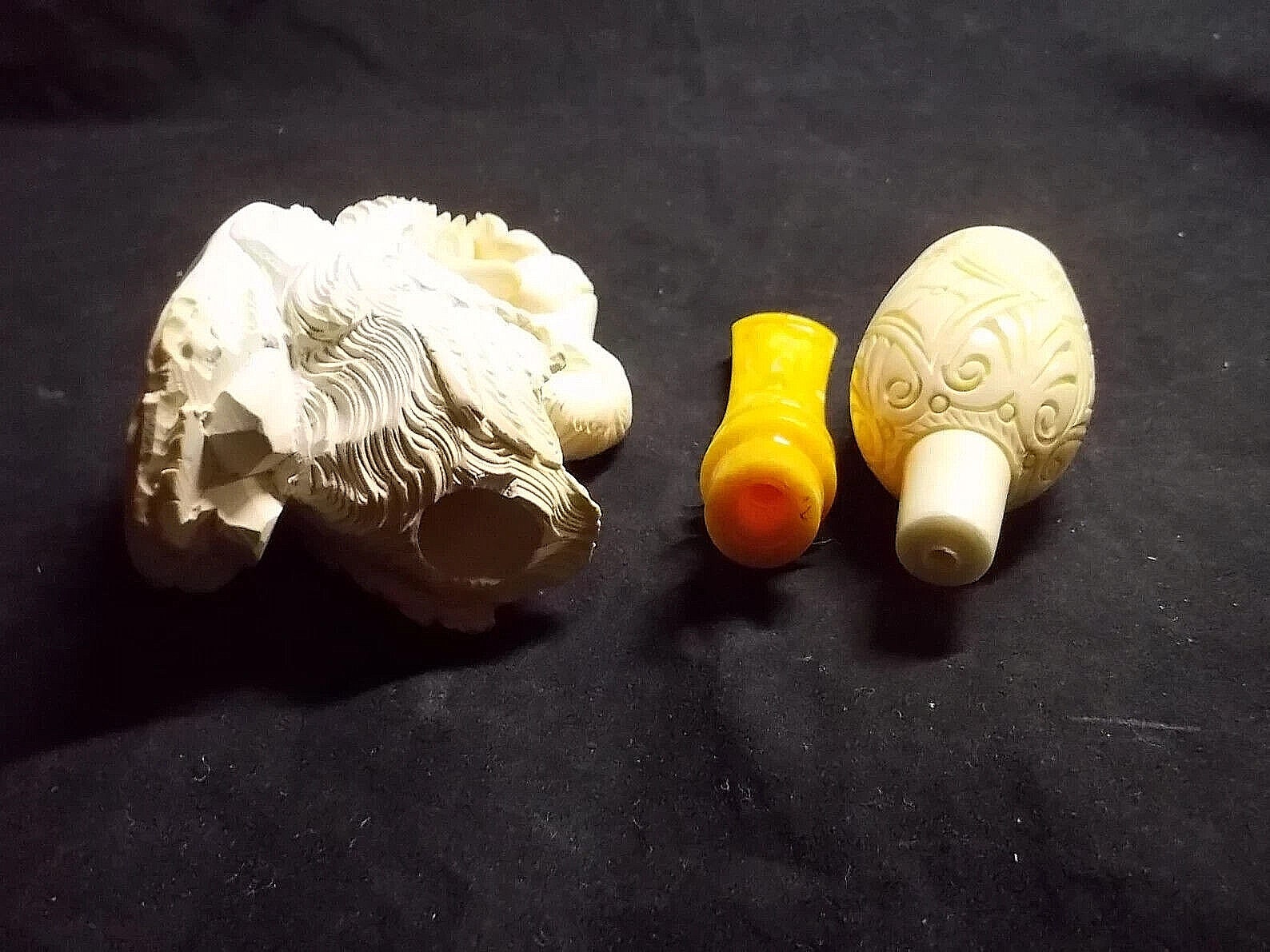 Unsmoked Sadik YANIK DUCK FROG Meerschaum Pipe in Yanik Box - Etsy