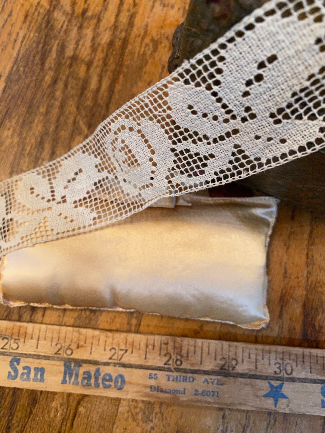 Filet Lace Antique Linen Lace Hand Done - Etsy