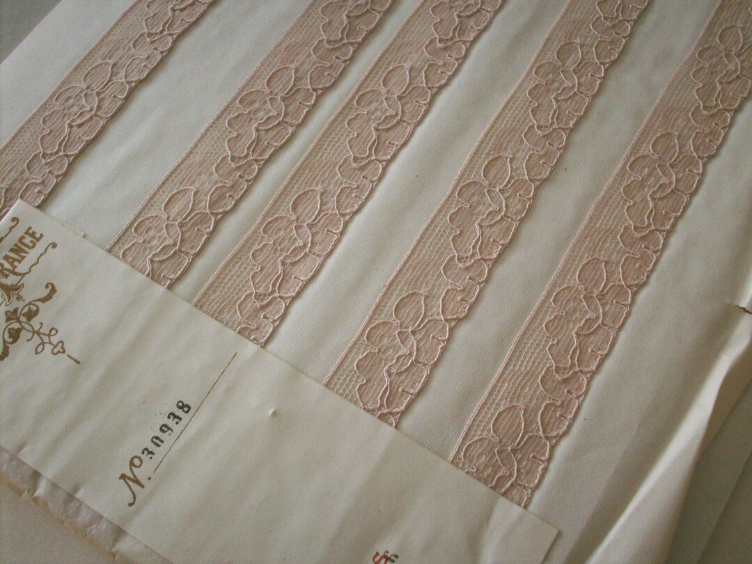 Antique Lace by the Yard or Roll Beigish Color French 1920 Floral ...