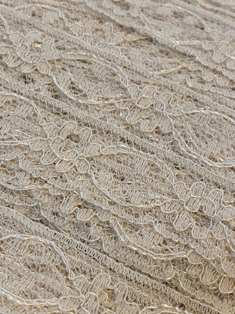 Vintage Silk Lace Wholesale or by the Yard SILK Lace French Origin 1940 ...