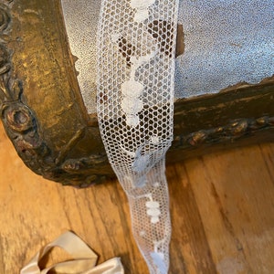 Antique Lace by the Yard Art Deco Lace French 1920 Yardage Pure Cotton ...