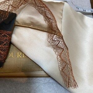 Antique Real Metal Copper Lace 1920s Authentic - Etsy