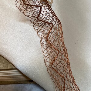 Antique Real Metal Copper Lace 1920s Authentic - Etsy