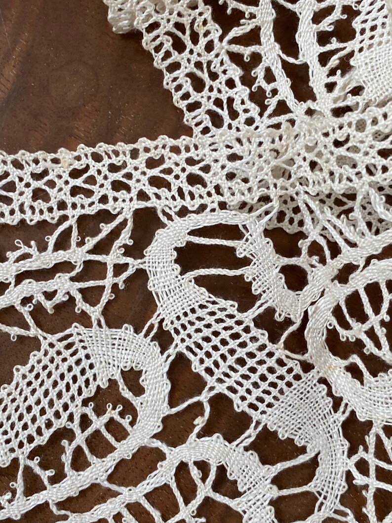 Hand Done Lace Antique 1 Yd. 24 - Etsy