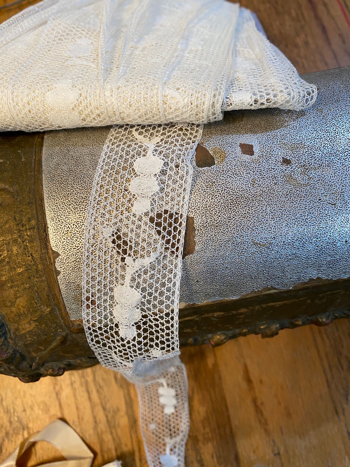 Antique Lace by the Yard Art Deco Lace French 1920 Yardage | Etsy