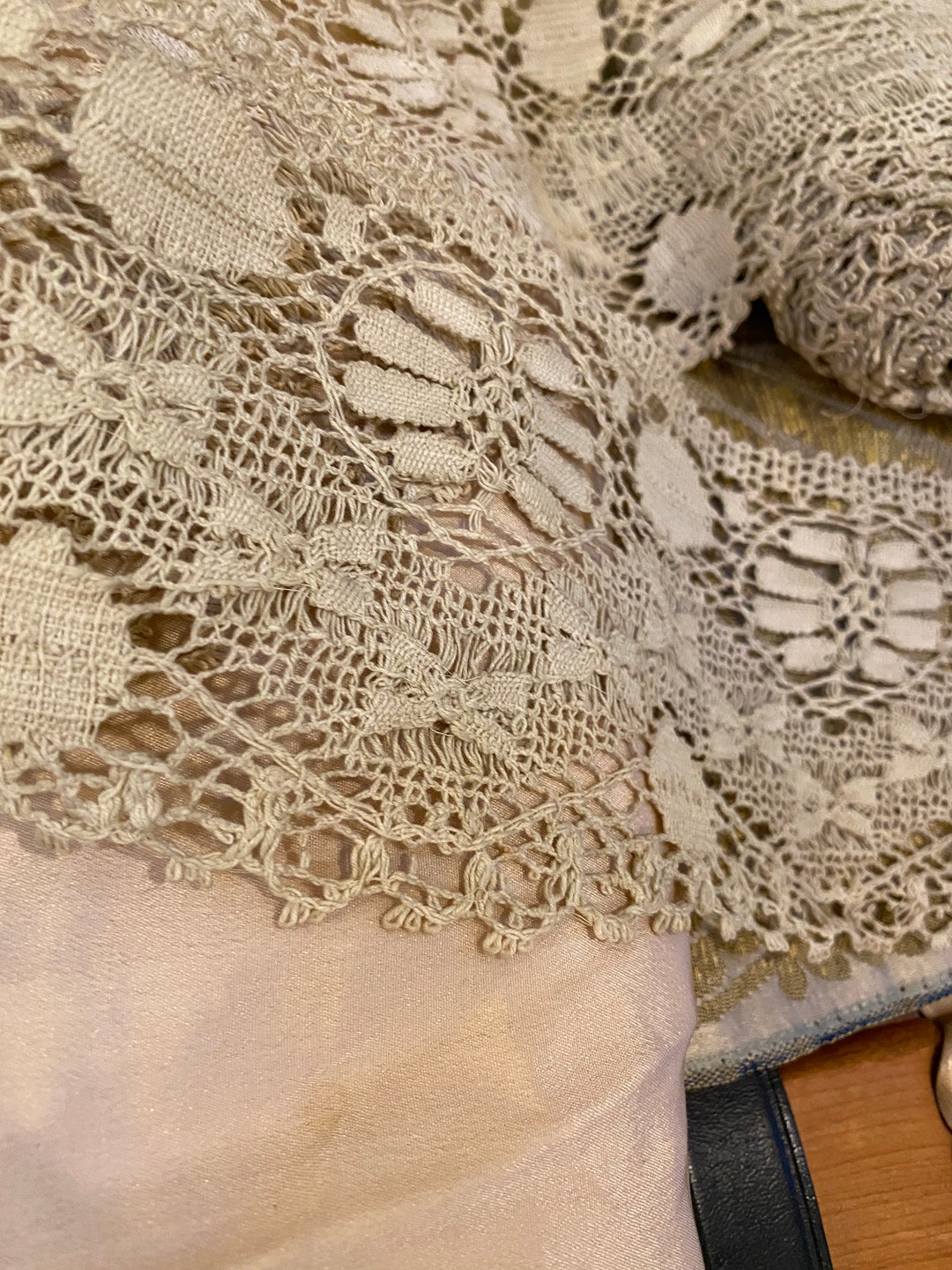 Hand Done Lace Cluny Type Antique 4" Wide - Etsy