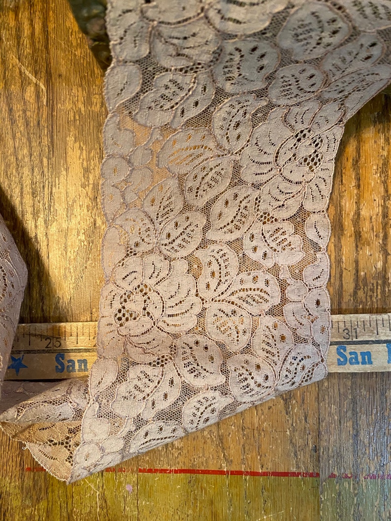 Wider Antique Lace by the Yard Alencon Lace French Origin 1920 - Etsy