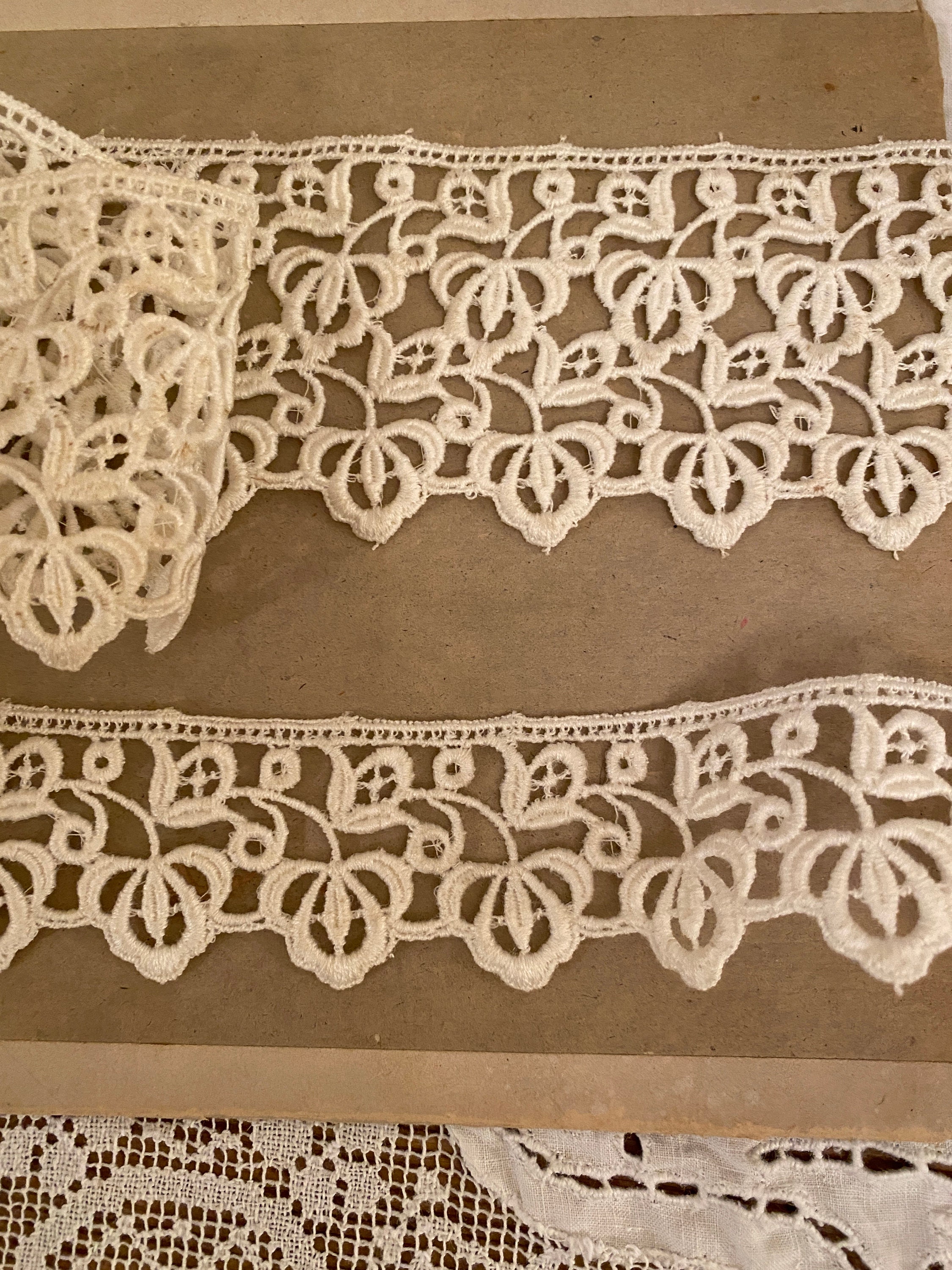 Cotton Antique Lace Venise Lace Swiss Origin 1920 - Etsy