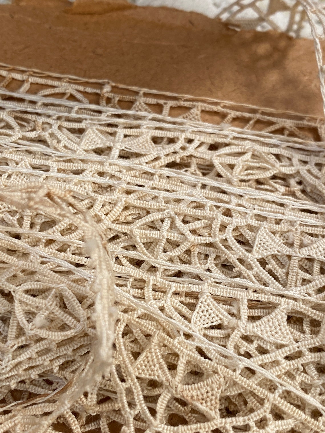 Exquisite Reticella Lace Antique Linen Lace Beautiful Pattern Hand Done ...