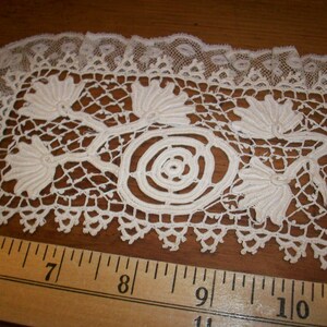 1800s Antique Hand Done Irish Lace Collar and Cuff Set - Etsy