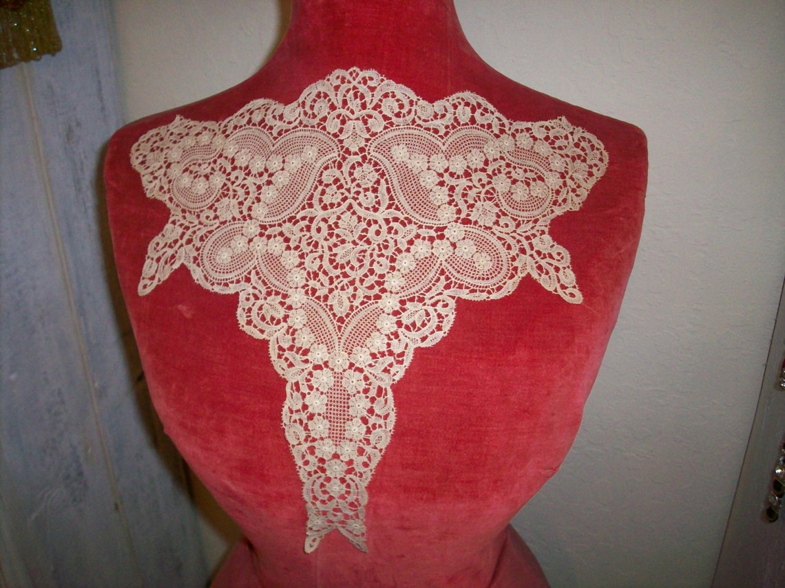 Unique Collar/inset 1910s Antique Lacerosaline Type Light - Etsy
