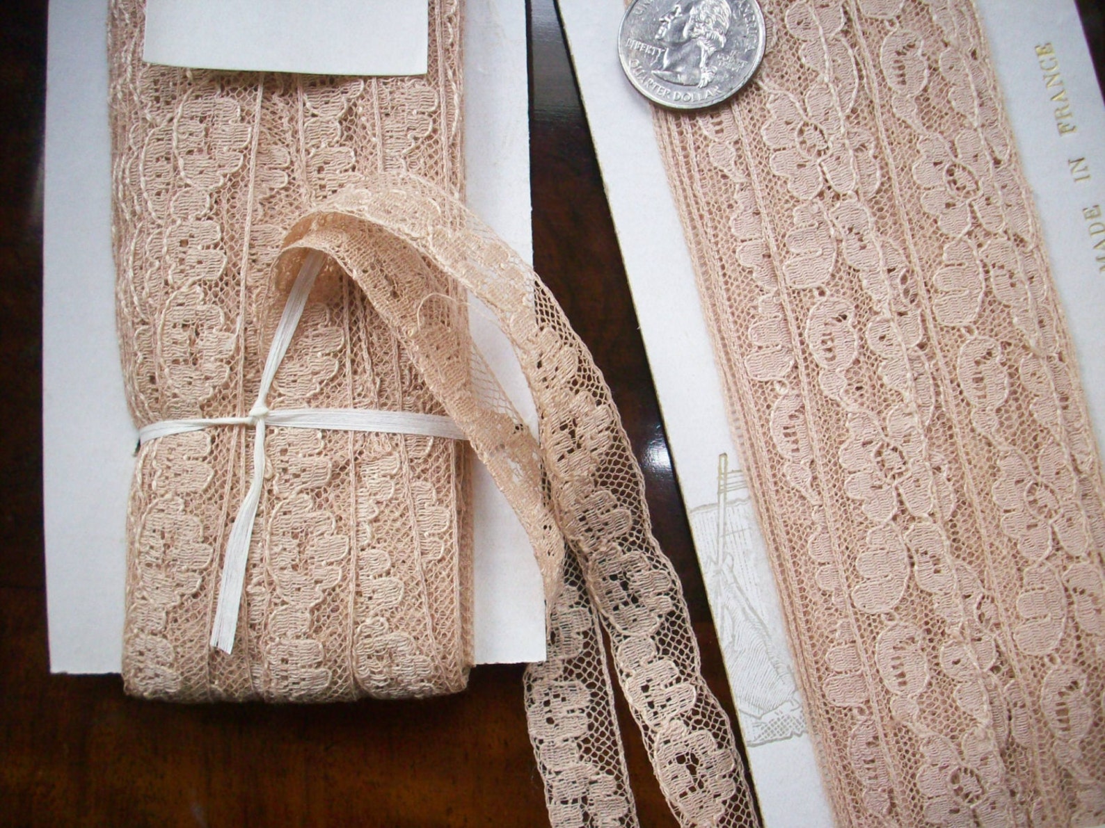 BOLT of 36 Yds. of Antique French Lace by the Yard Alencon Lace French ...