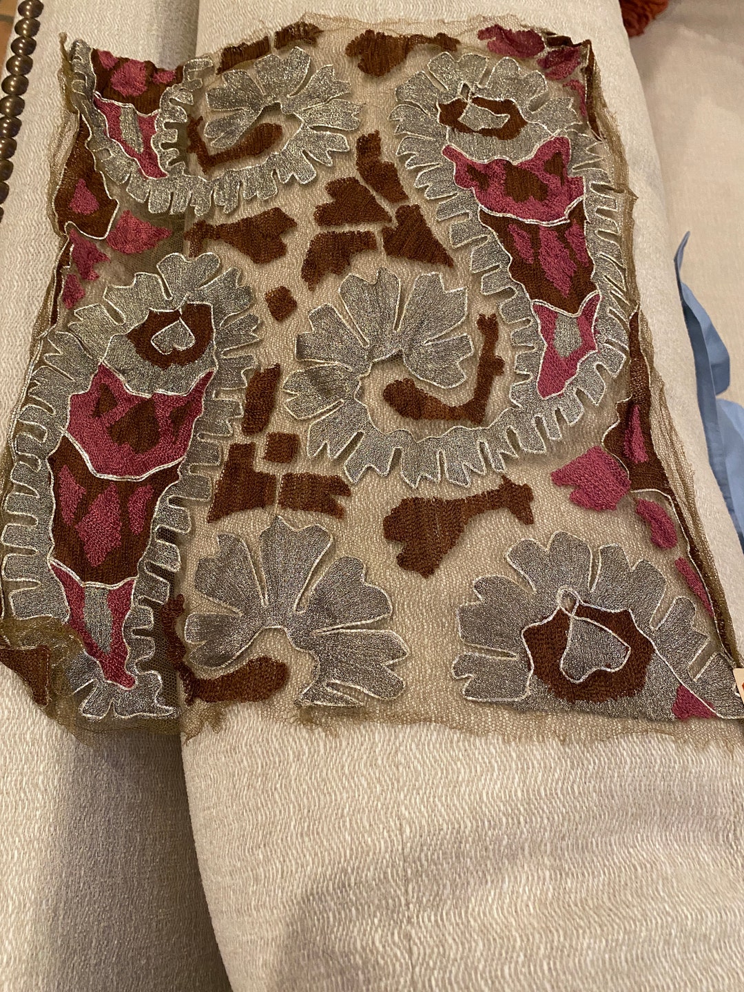 Antique Metal and Silk Lace Salesman's Sample 1920s French - Etsy