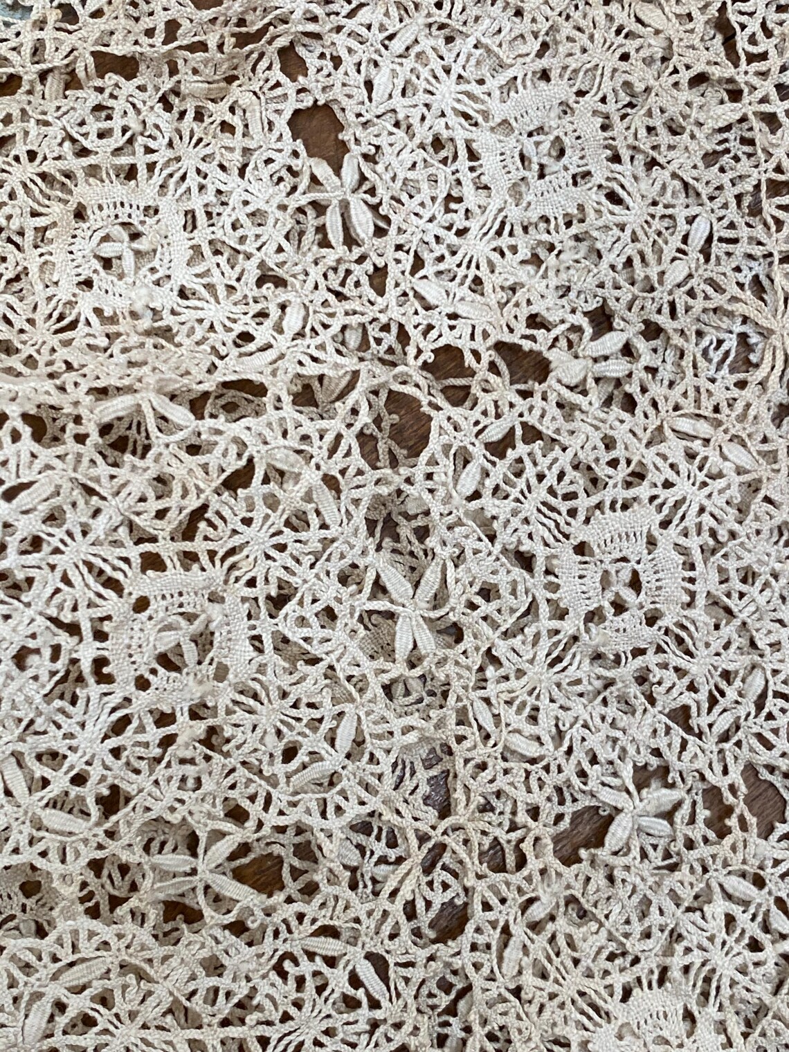 Divine Cloth for Runner or Large Doily Antique Hand Done Lace - Etsy