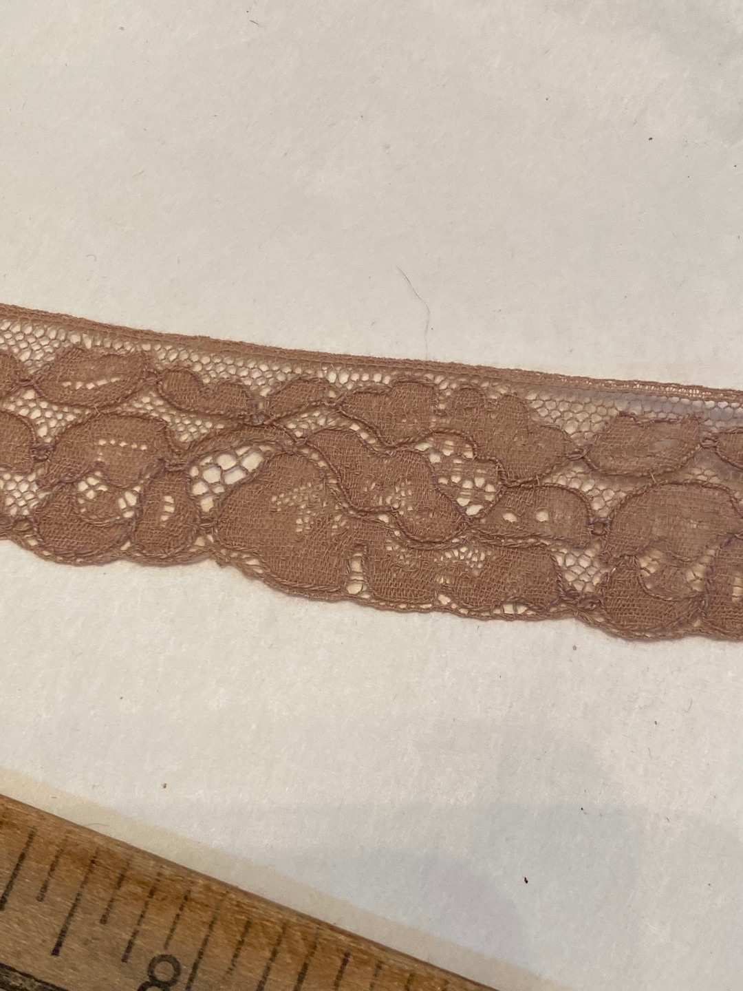Antique Lace Yard or Bolt Alencon Lace French Origin 1920 Yardage Pure ...