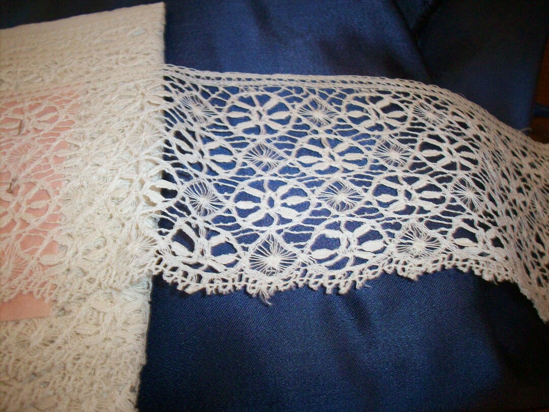Hand Done Lace Antique Lace - Etsy