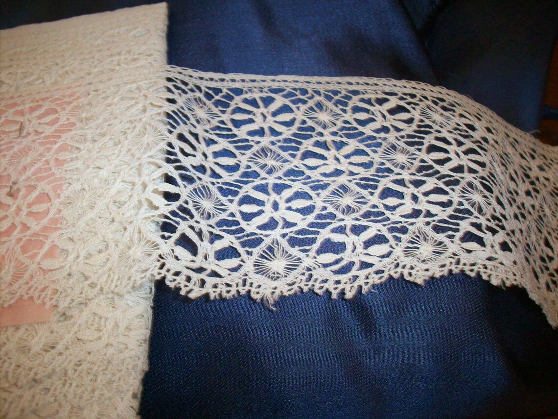 Hand Done Lace Antique Lace - Etsy
