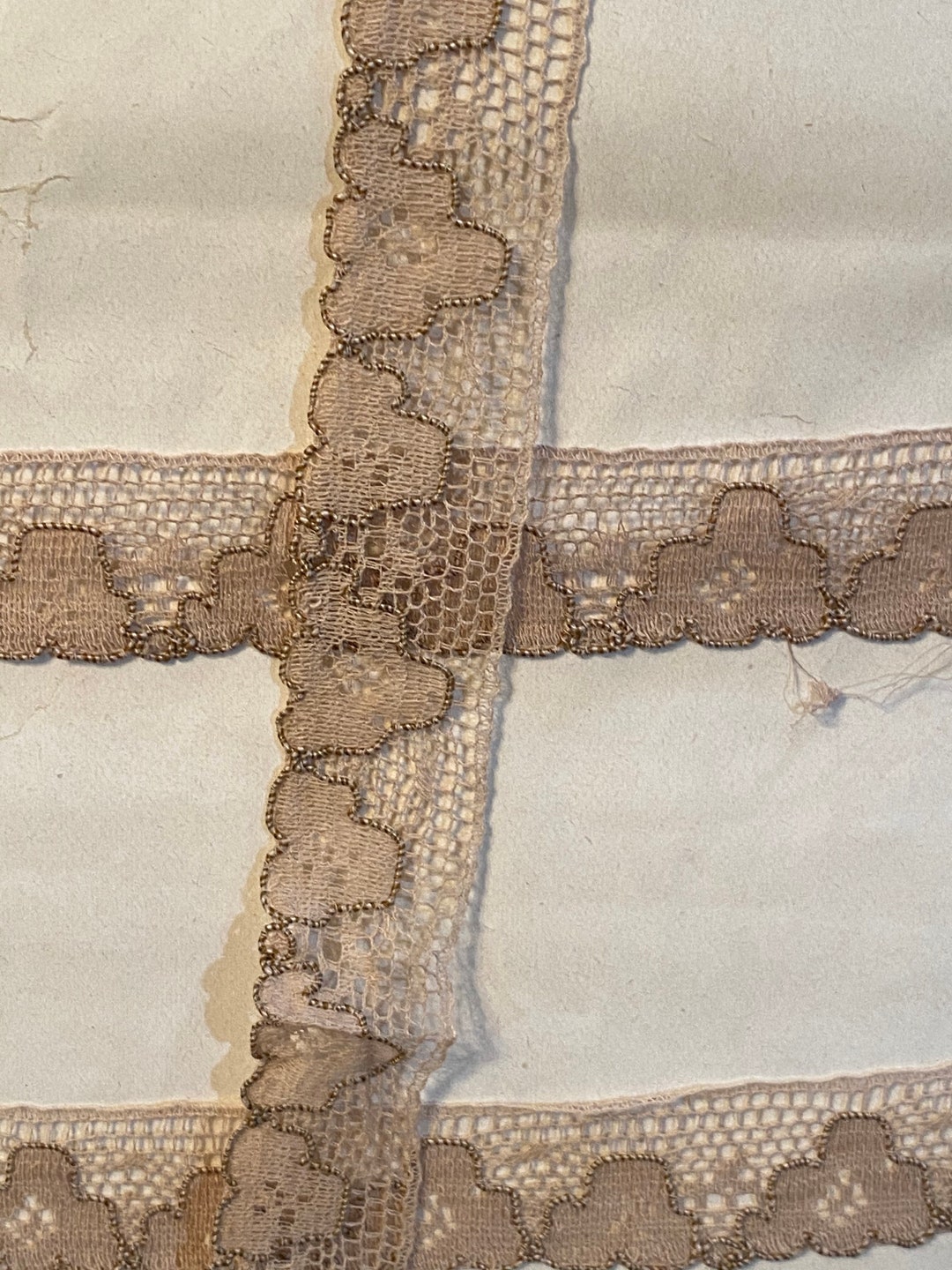 Antique Lace by the Yard or Bolt Wholesale Alencon Lace French Origin ...