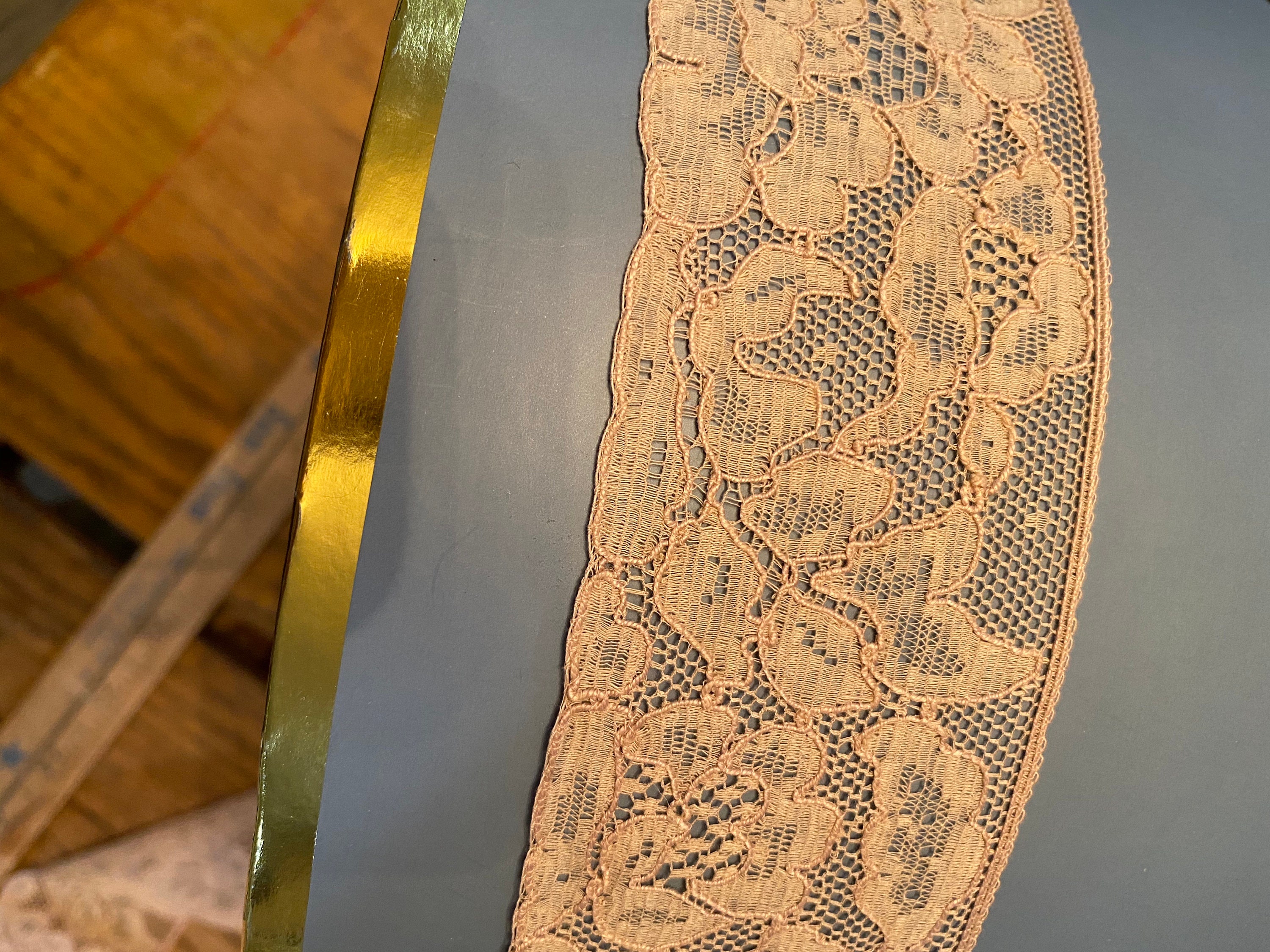 Antique Lace Yard or Bolt Alencon Lace French Origin 1920 Yardage Pure ...