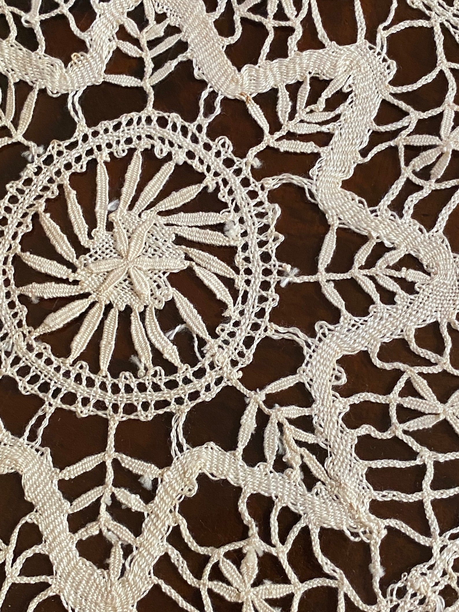 Antique Fine Hand Done Lace Round Doily Small or Large - Etsy
