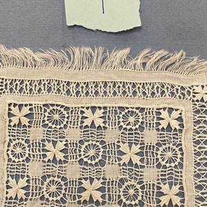 Antique Fine Hand Done Lace Doily Drawn Work - Etsy