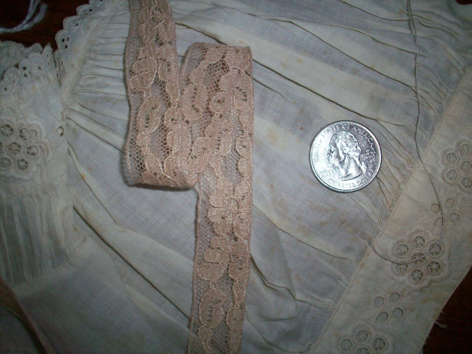 BOLT of 36 Yds. of Antique French Lace by the Yard Alencon Lace French ...