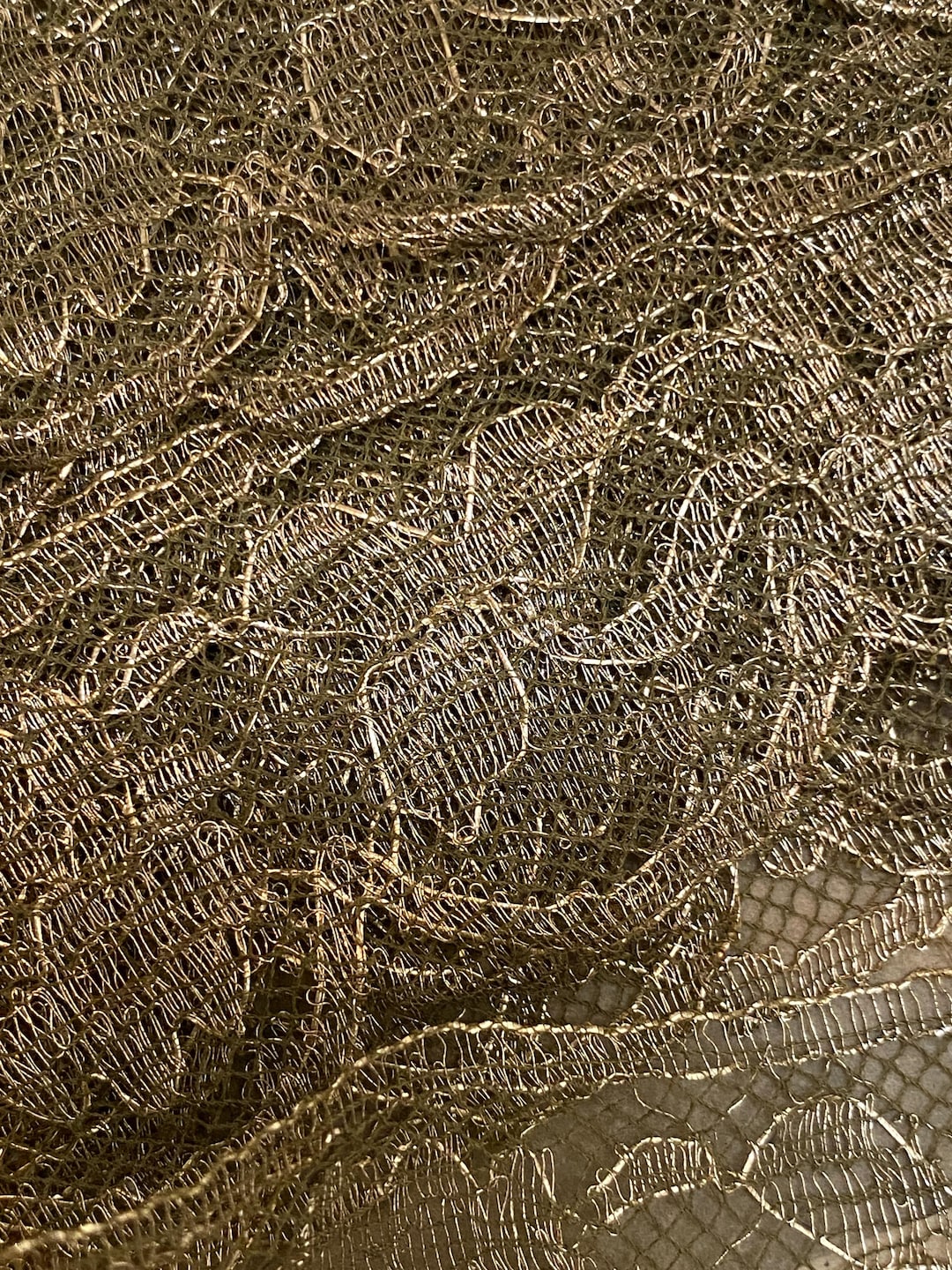 Antique Real Metal Gold Lace 1900s Authentic Yardage - Etsy