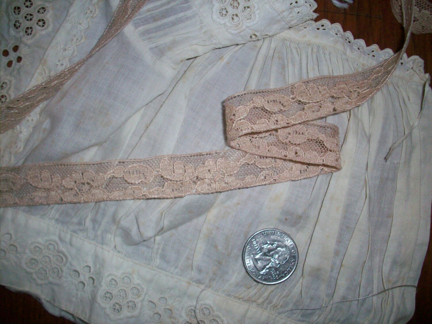 BOLT of 36 Yds. of Antique French Lace by the Yard Alencon Lace French ...