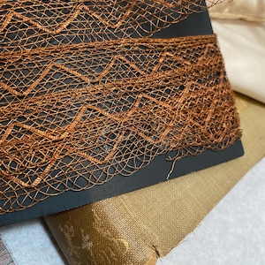 Antique Real Metal Copper Lace 1920s Authentic - Etsy