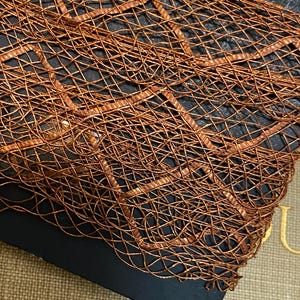 Antique Real Metal Copper Lace 1920s Authentic - Etsy