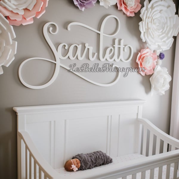 Hanging Name Sign - Etsy