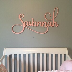 Wooden Name Cutouts, Wooden Letters, Custom Name Sign, Baby Shower ...
