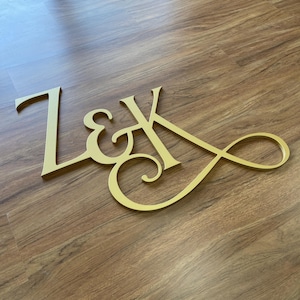 Wedding Initials Sign, Wedding Sign, Initials Sign, Wedding Initials ...