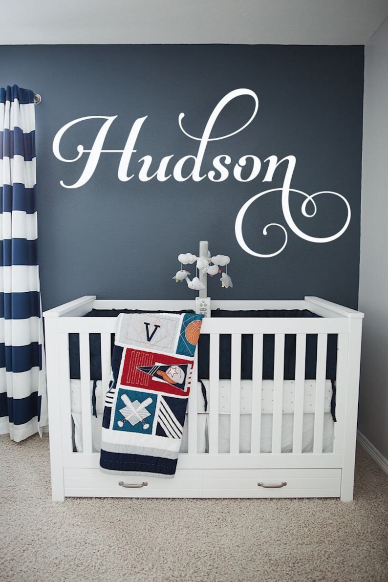 Custom Personalized Name Boys Nursery Decor Name Sign for Baby - Etsy