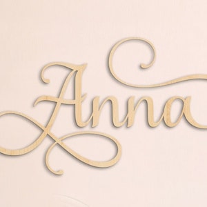 Large Wooden Letters for Nursery Decor, Personalized Letters, Nursery ...