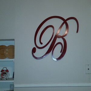 Wooden Monogram Initials Wall Decor Wooden Letters - Etsy