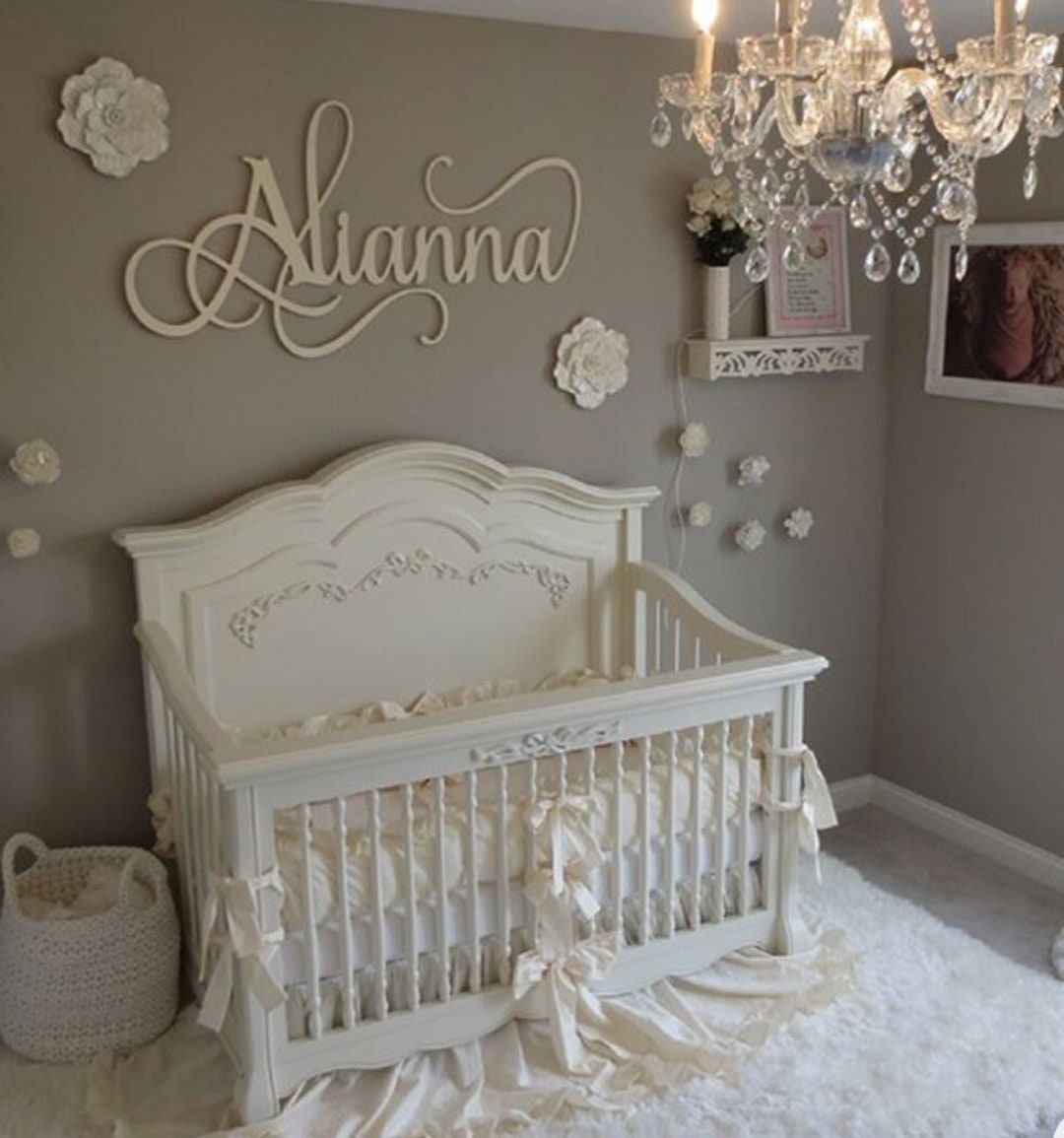 Large Baby Name Sign, Large Nursery Name Sign, Big Family Name Sign ...