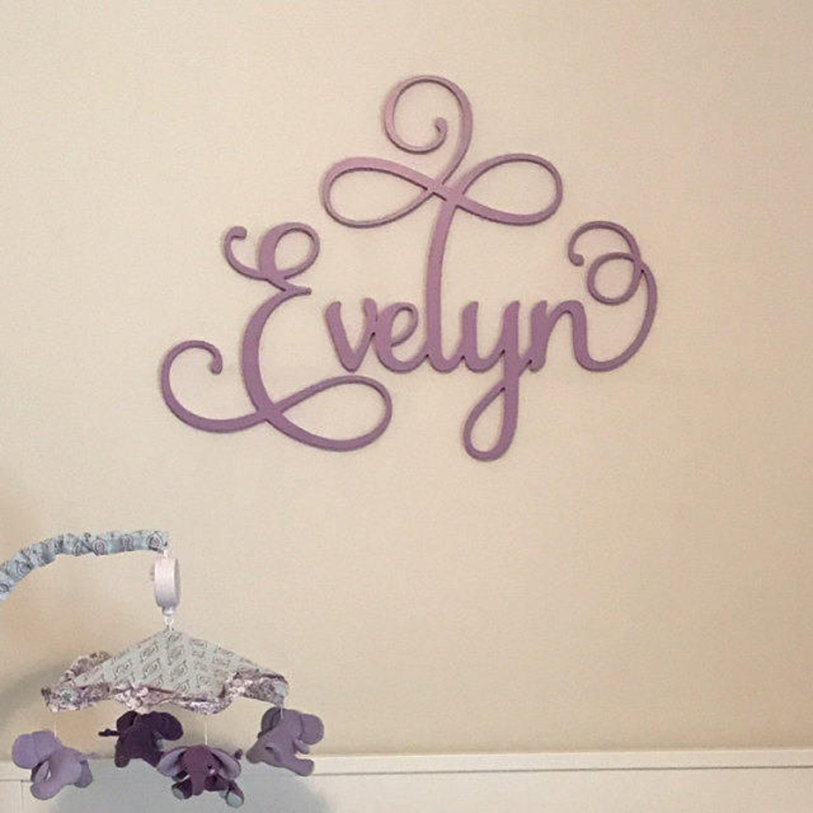 Daisy Baby Name Sign Floral Name Sign Nursery Decor - Etsy