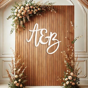 Wedding Initials Sign, Wedding Sign, Initials Sign, Wedding Initials ...