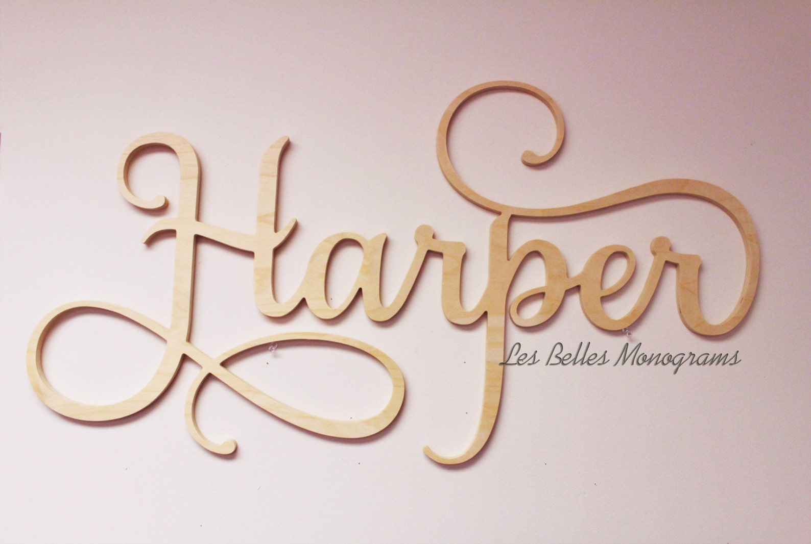 Personalized Wooden Name Sign Wall Hanging Letters for Nursery or ...