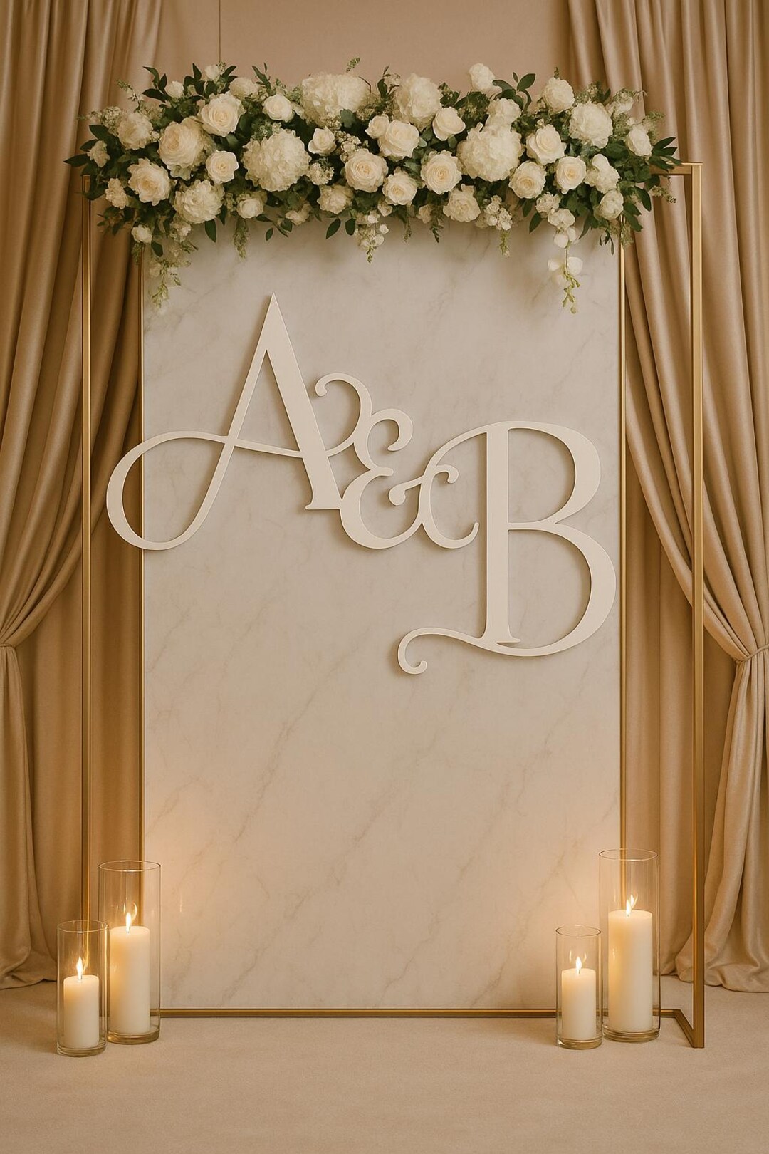 Wedding Initials Sign, Wedding Sign, Initials Sign, Wedding Initials ...