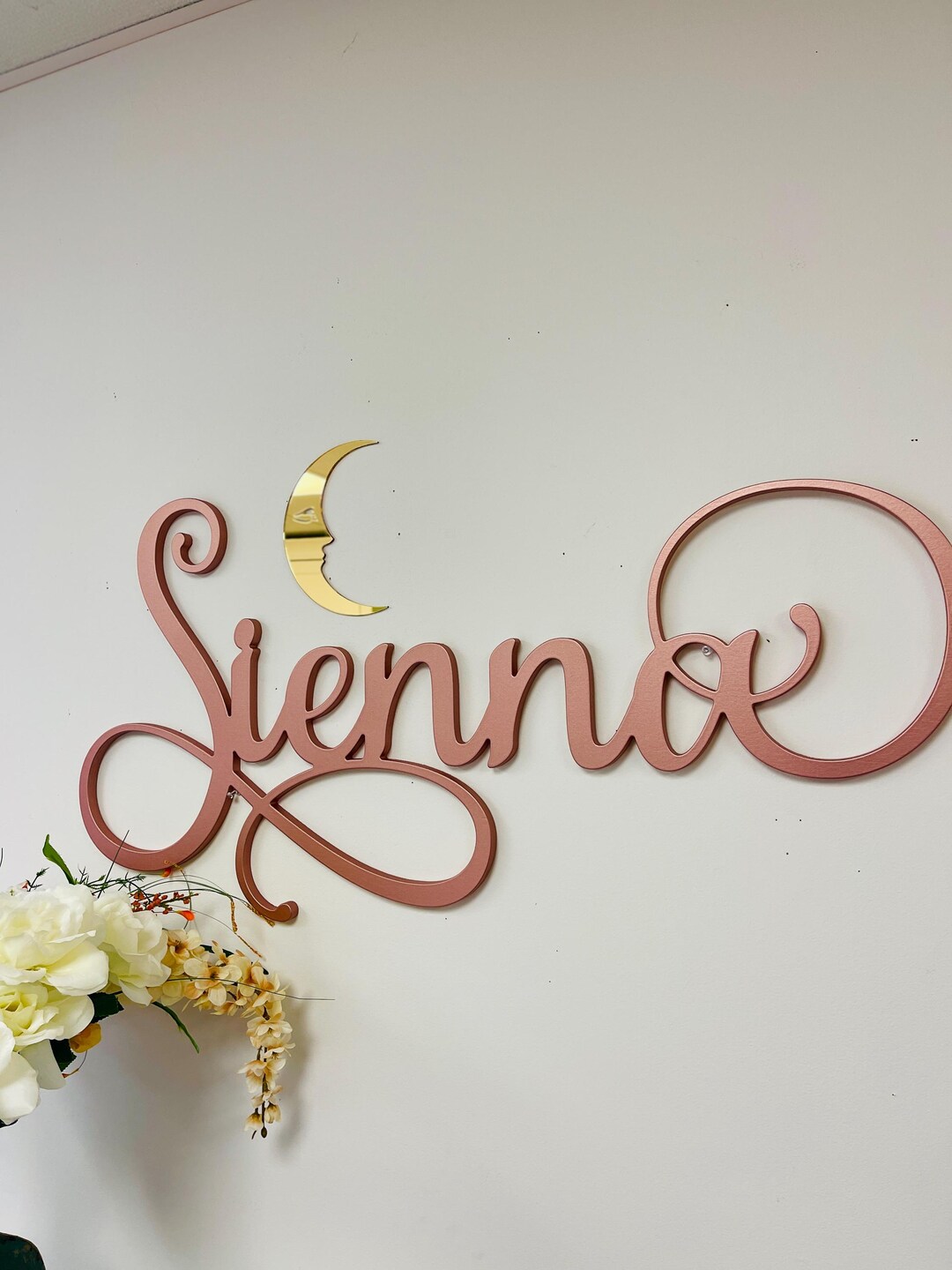 Baby Girl or Boy Nursery Name Cutout Custom Wood Wall Name Sign Wall ...